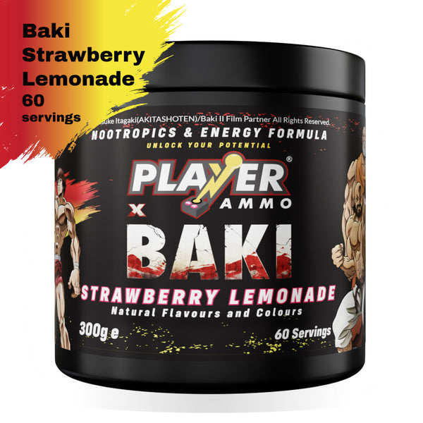 Baki Strawberry Lemonade Tub – Player Ammo®